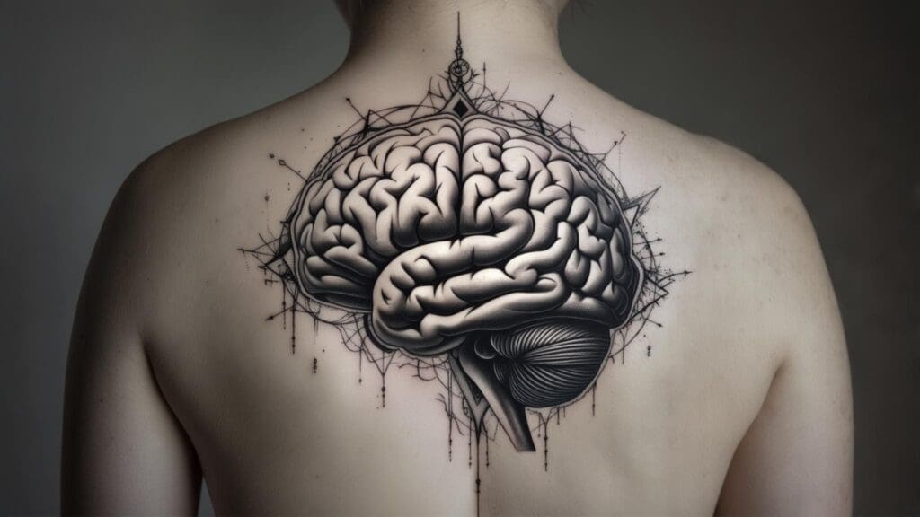 25 Brain Tattoo Designs Guide | Tattoo Generator IQ