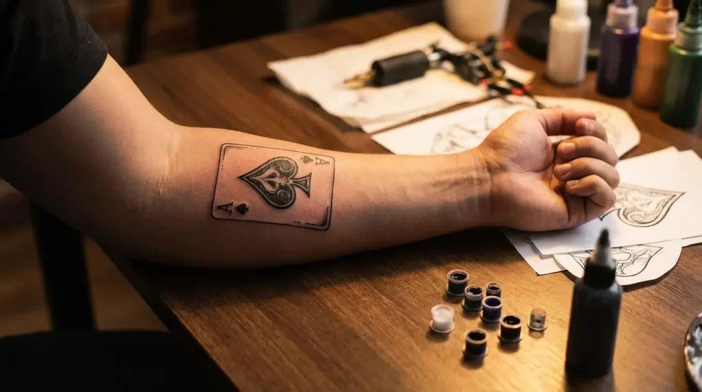 22 Ace Tattoo Designs